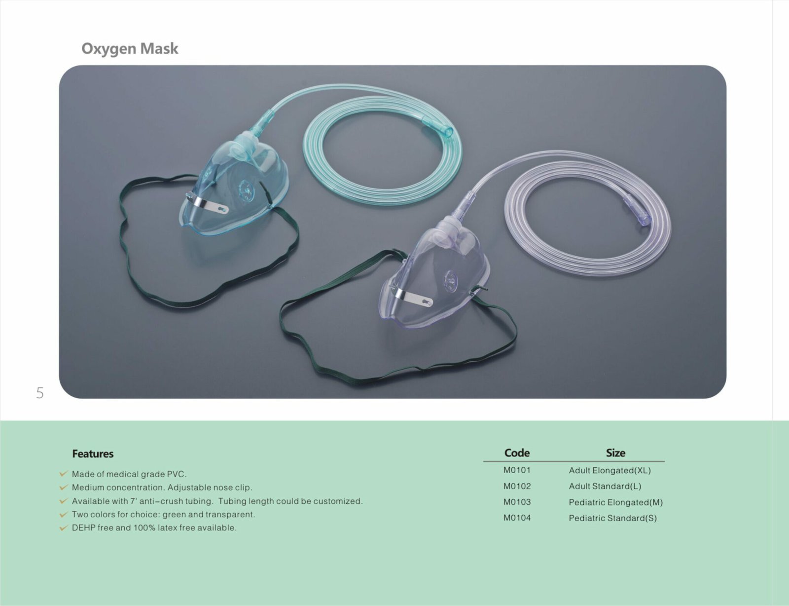 Oxygen Mask Adult - Medibay